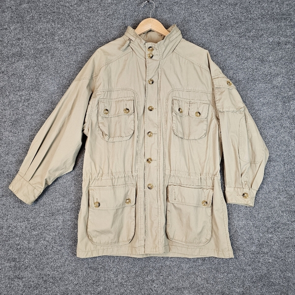 Orvis | Jackets & Coats | Orvis Mens Medium Khaki Multipocket Field ...